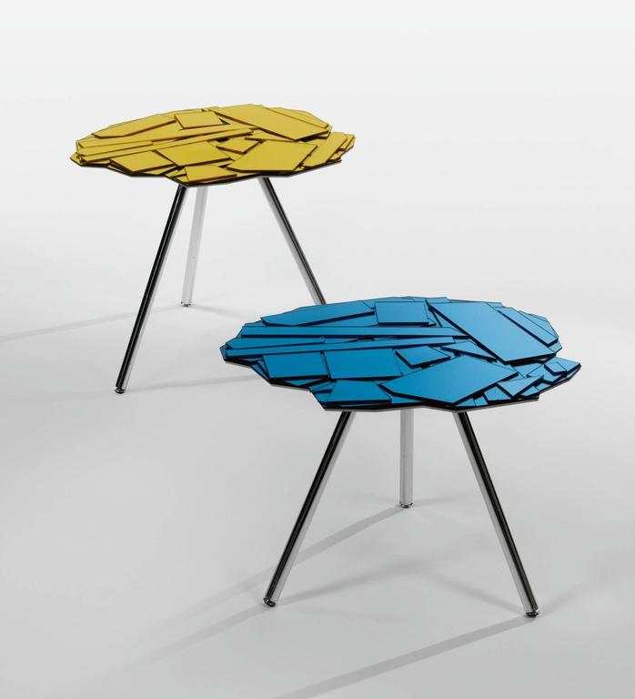 Edra Brasilia Coffee or Side Table in Colored Methacrylatea For Sale at ...