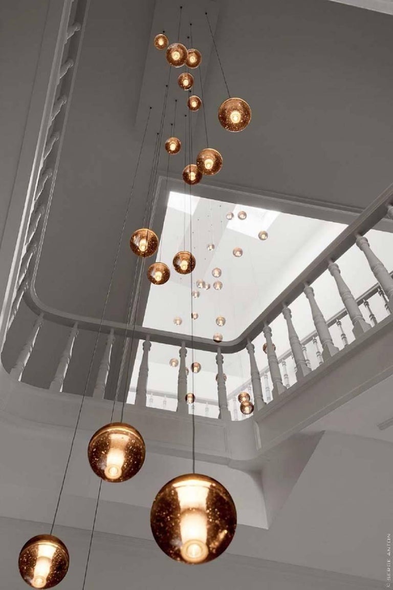 Bocci 14.1 Single Pendant in Cast Glass with LED or Xenon Bulb For Sale ...