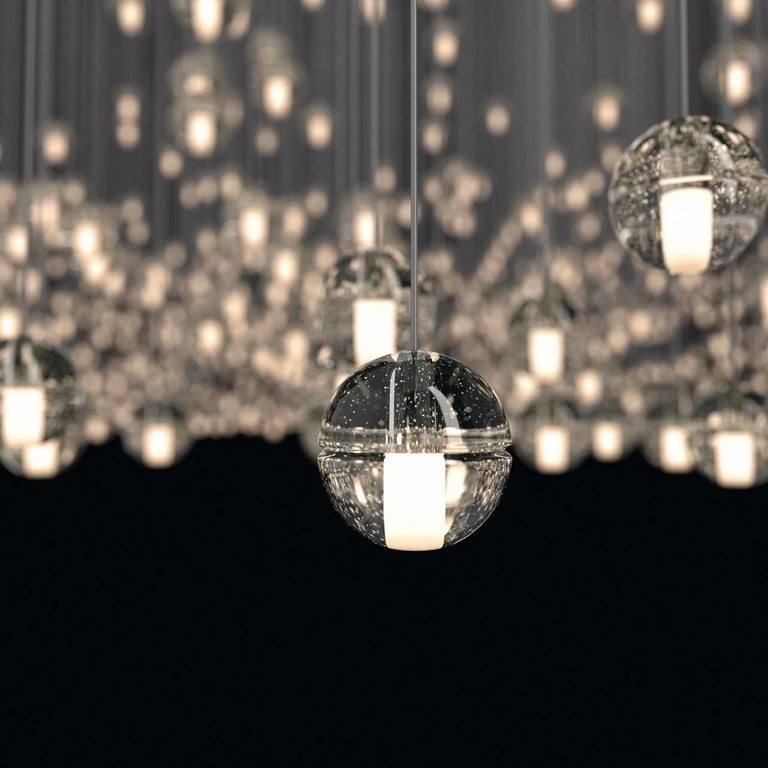 Bocci 14.1 Single Pendant in Cast Glass LED For Sale at 1stDibs