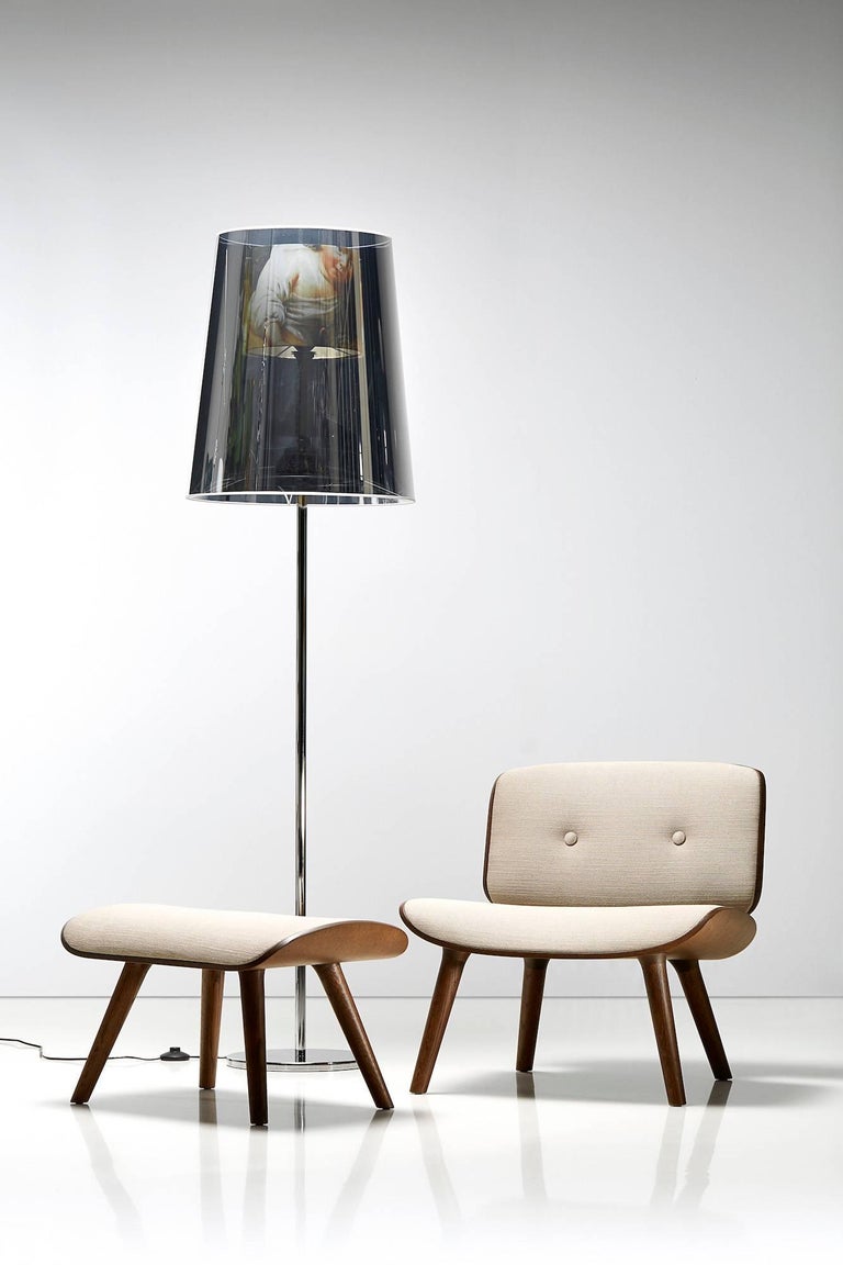 Moooi Nut Lounge Chair and Ottoman by Marcel Wanders in Fabric or ...