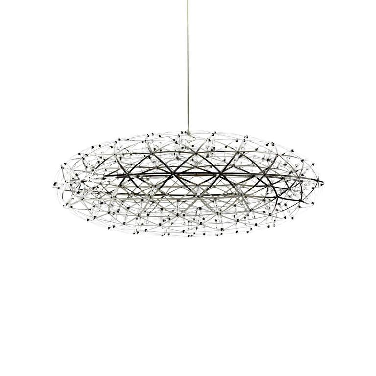 Moooi Raimond Suspension Light Fixture in Stainless Steel and LED ...