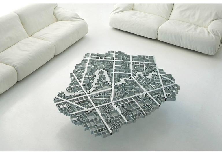 Baghdad Table by Edra in Extruded Aluminium For Sale at 1stDibs ...