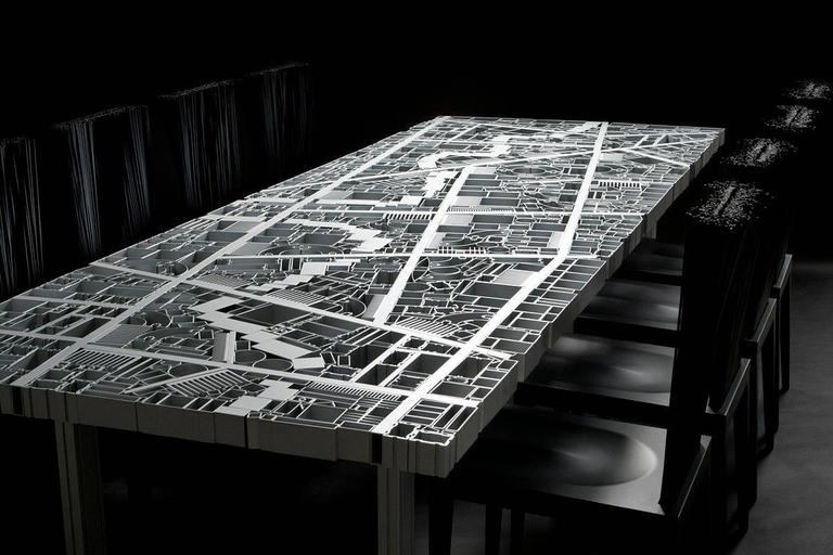 Baghdad Table by Edra in Extruded Aluminium For Sale at 1stDibs ...