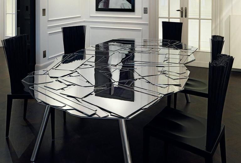 Edra Brasilia Coffee or Side Table in Colored Methacrylatea For Sale at ...