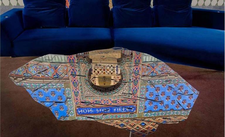 Edra Brasilia Coffee or Side Table in Colored Methacrylatea For Sale at ...