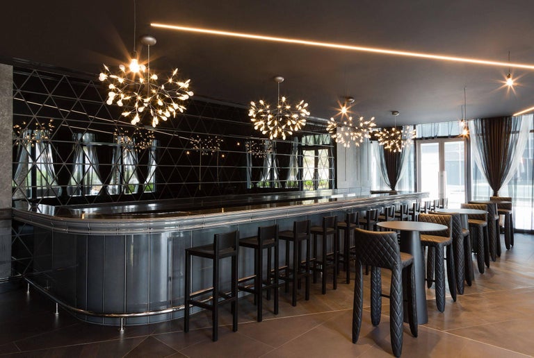 Moooi Monster Bar Stool by Marcel Wanders Fabric or Leather For Sale at ...