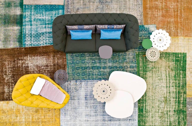 Moroso Phoenix Coffee Table with Wood Base and Various Color Top ...