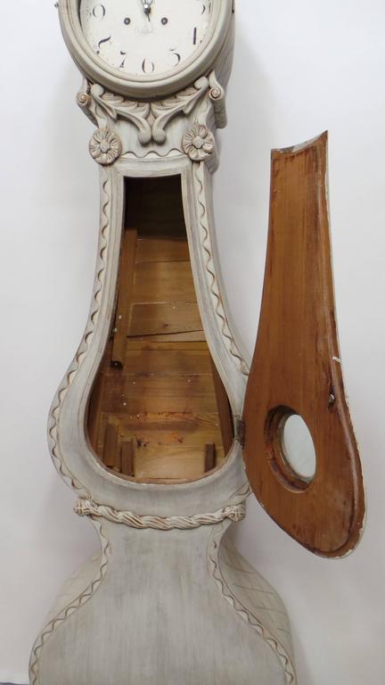 Swedish Long Case Mora Clock at 1stDibs