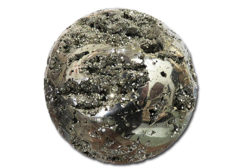 Large Peruvian Pyrite Sphere at 1stDibs