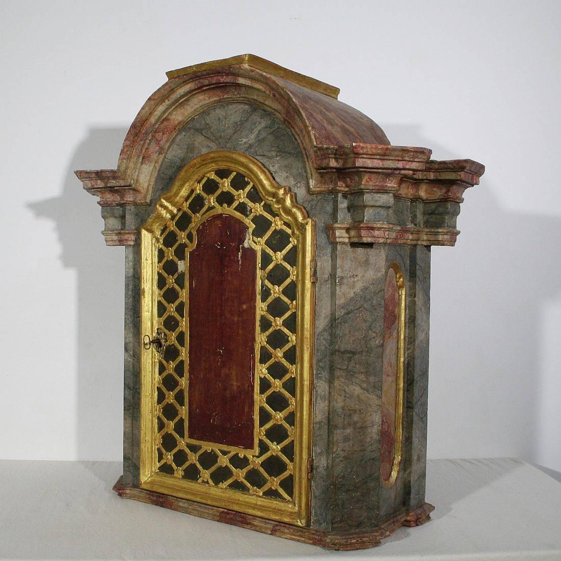 18th Century Italian Baroque Wooden Tabernacle at 1stDibs