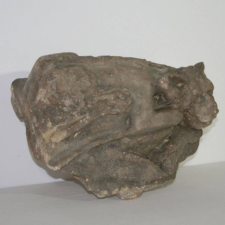 Medieval Gothic French Carved Stone Gargoyle at 1stDibs | medieval ...