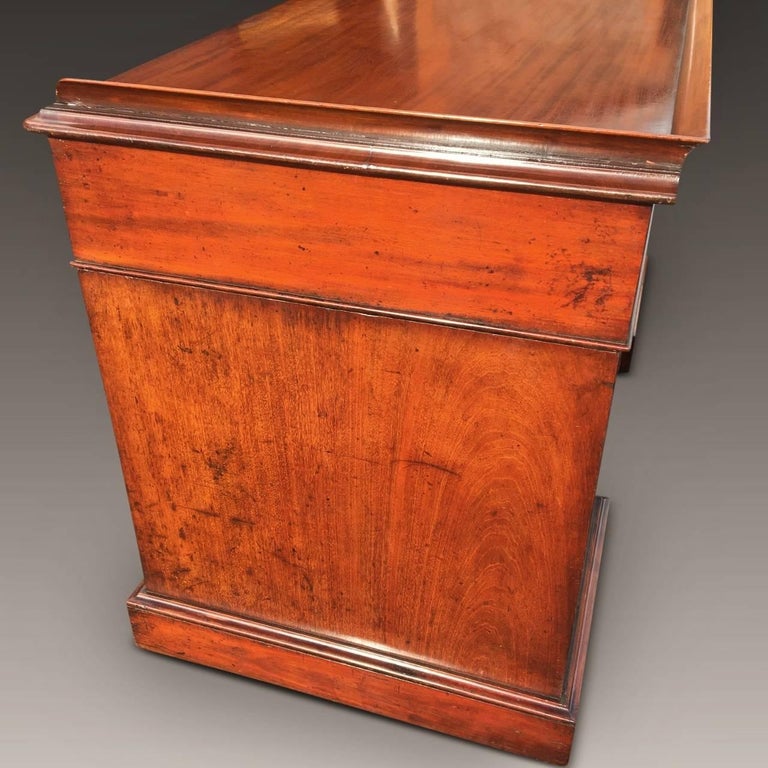 Mahogany Desk, English, circa 1860 at 1stDibs