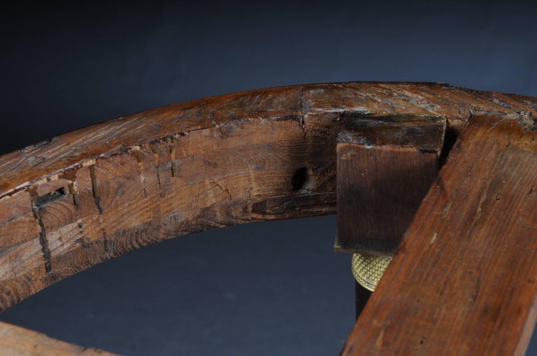 Antique Empire Side Table Walnut Root, circa 1810 at 1stDibs