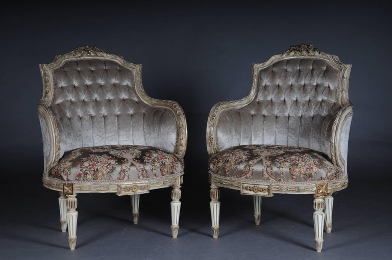 Unique French Seating, Set in Louis XVI For Sale at 1stDibs
