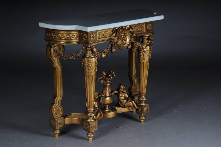 Antique French Splendor Console Table, circa 1860 at 1stDibs