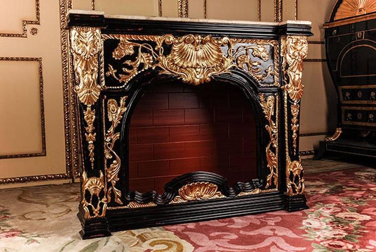 20th Century Style of Louis XV Fireplace For Sale at 1stDibs