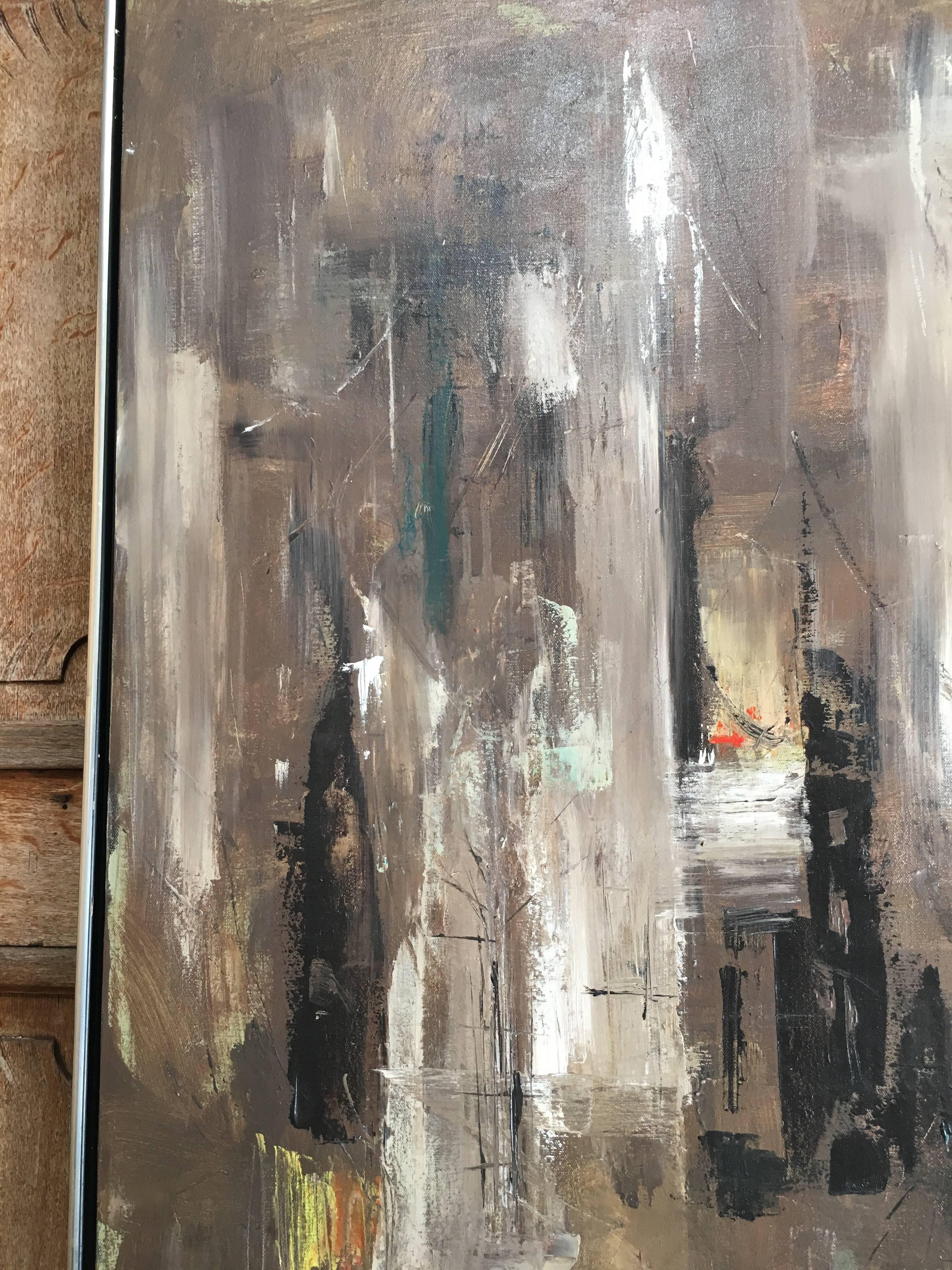 California Abstract Painting by A. Blaine Riley For Sale at 1stDibs