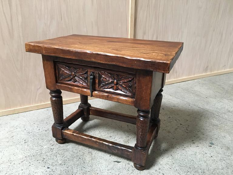 Gothic Style Side Table at 1stDibs