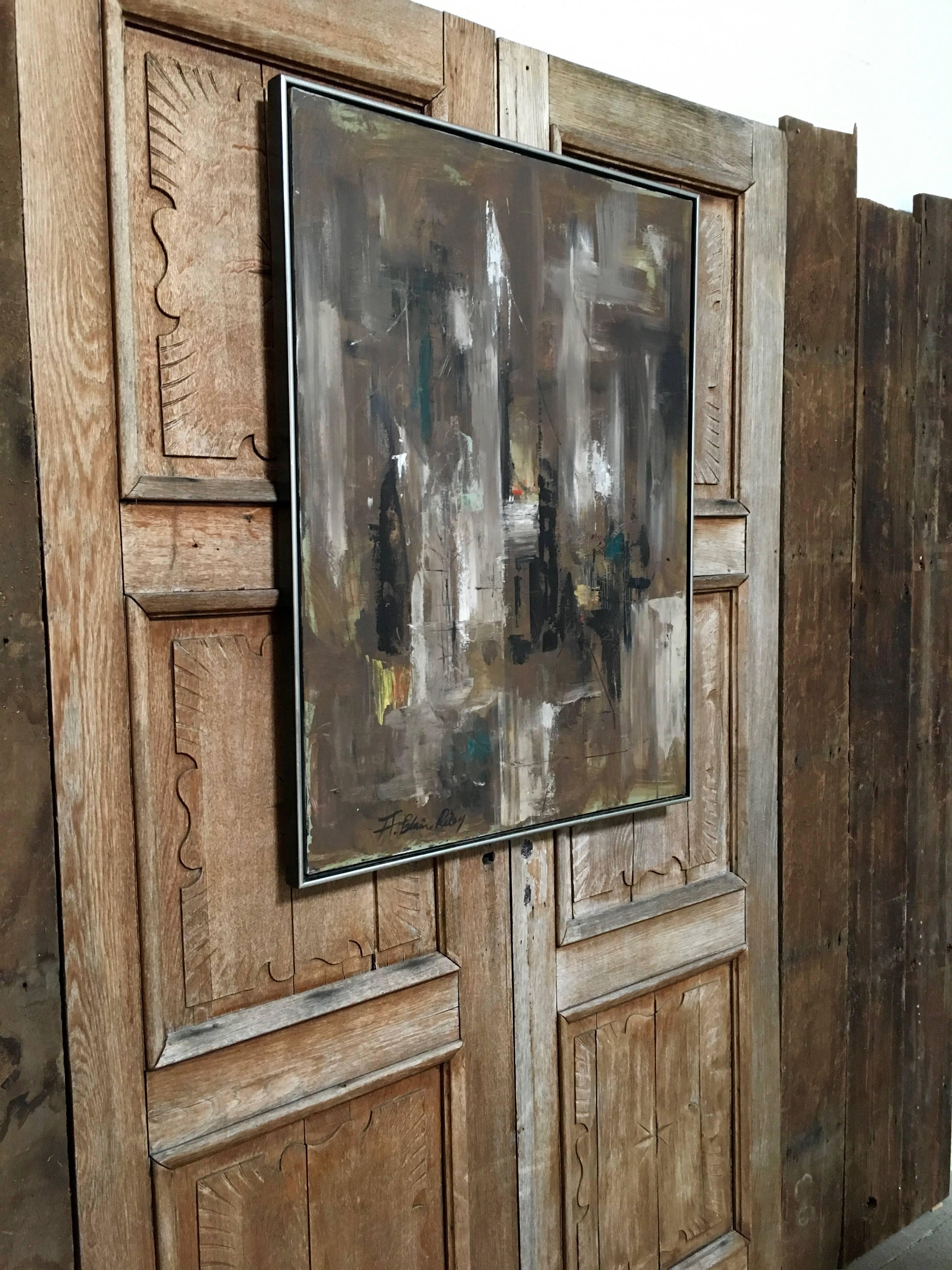 California Abstract Painting by A. Blaine Riley For Sale at 1stDibs