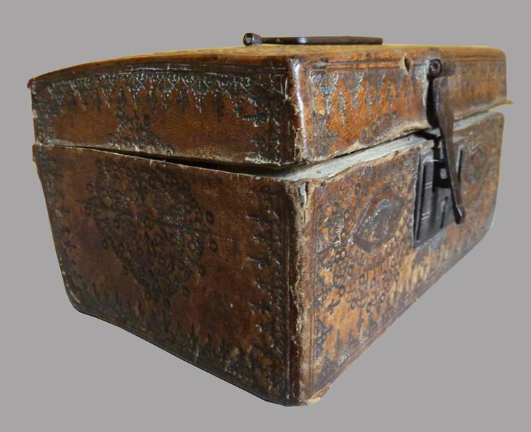 Rare 17th Century French Medieval Message Mail Letters Box at 1stDibs