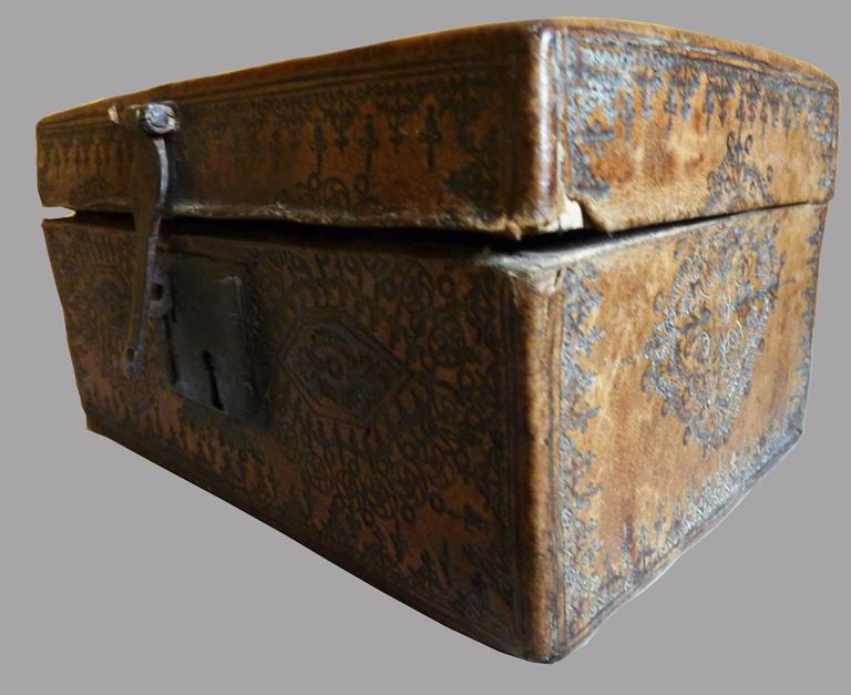 Rare 17th Century French Medieval Message Mail Letters Box at 1stDibs