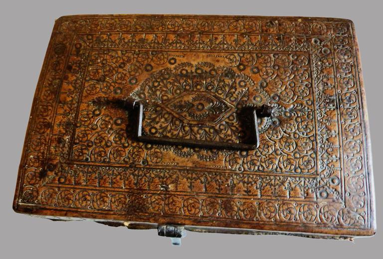 Rare 17th Century French Medieval Message Mail Letters Box at 1stDibs