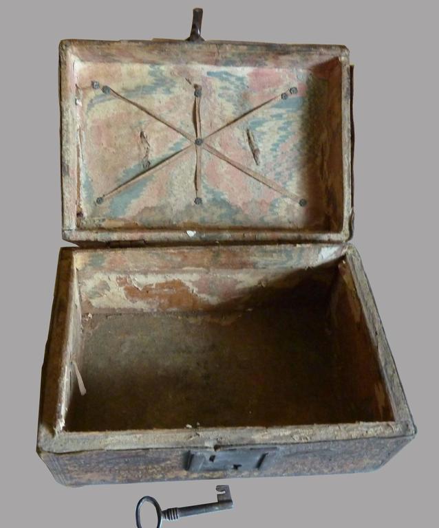Rare 17th Century French Medieval Message Mail Letters Box at 1stDibs
