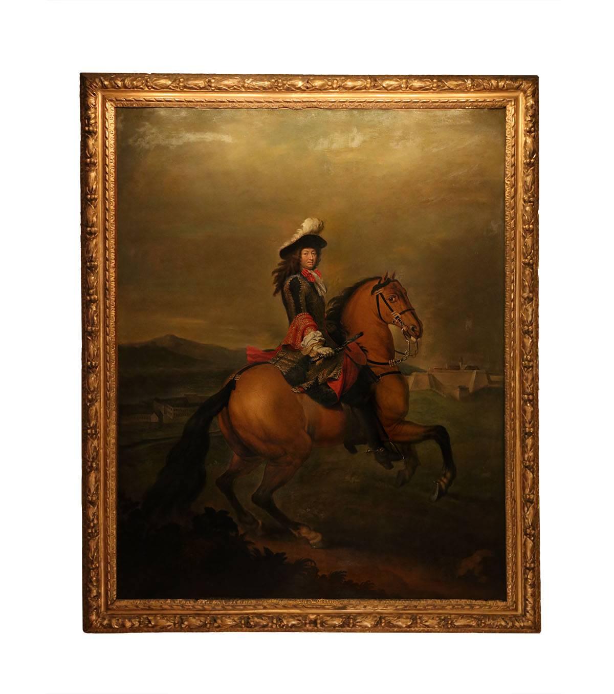 Equestrian Portrait of King Louis XIV, Victorious after the Siege of ...