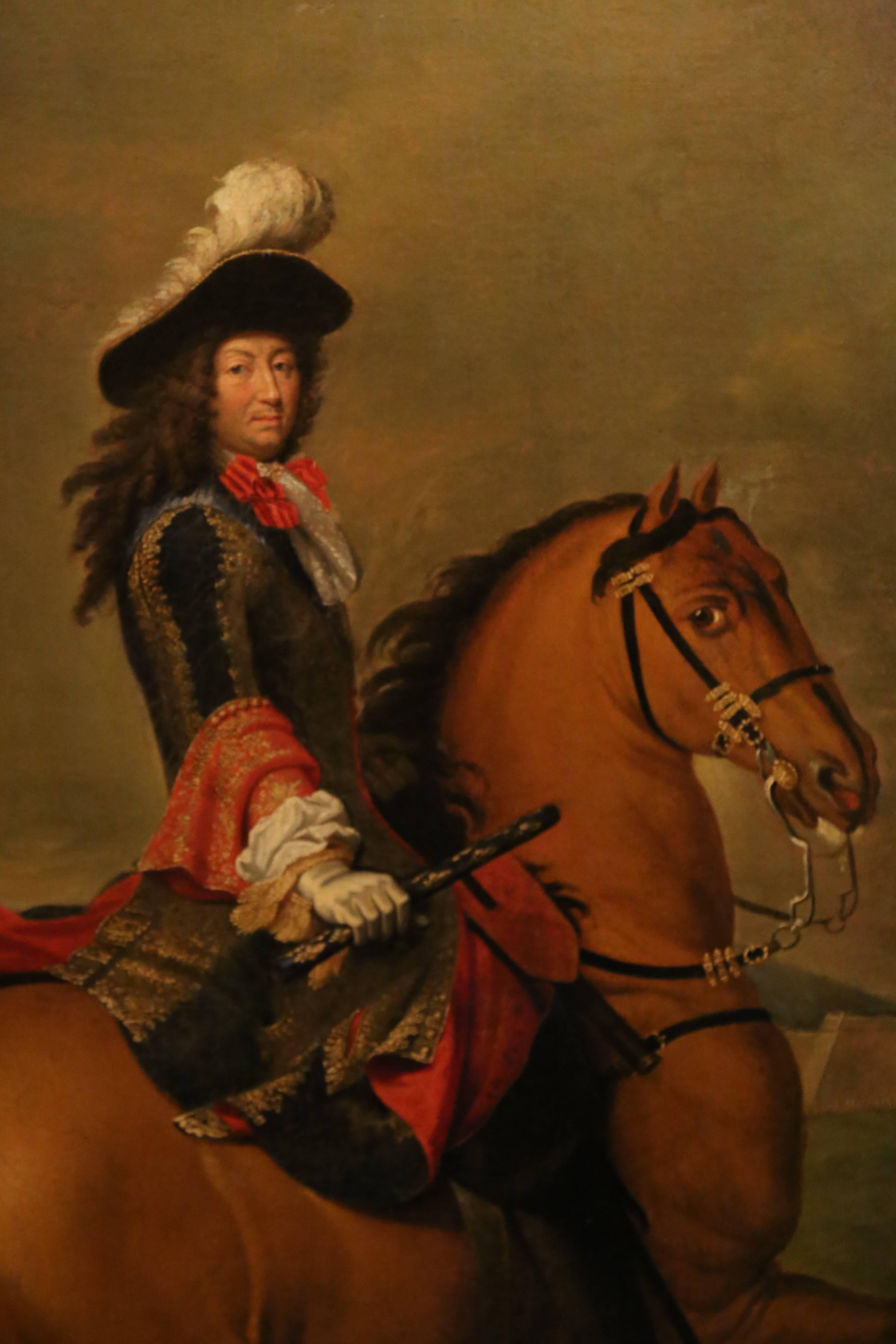Equestrian Portrait of King Louis XIV, Victorious after the Siege of ...