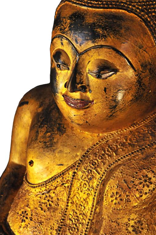 Late 18th Century Gilt Bronze Pu-Tai 'Laughing Buddha', Thailand For ...