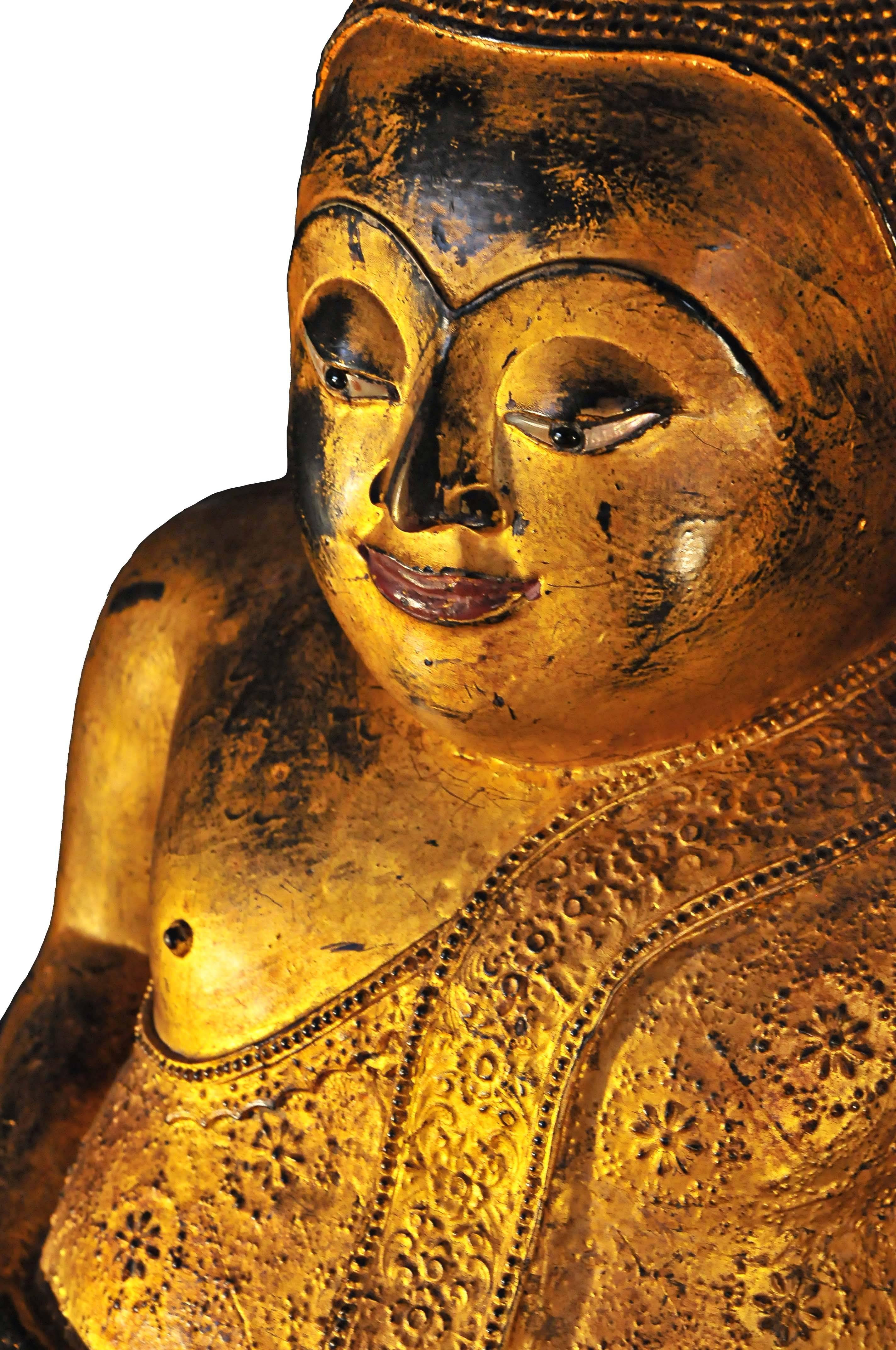 Late 18th Century Gilt Bronze Pu-Tai 'Laughing Buddha', Thailand For ...