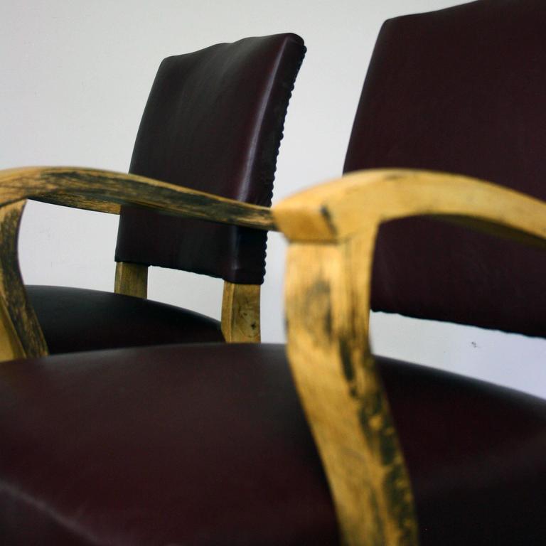 1930s Moustache Back Bridge Chairs at 1stDibs