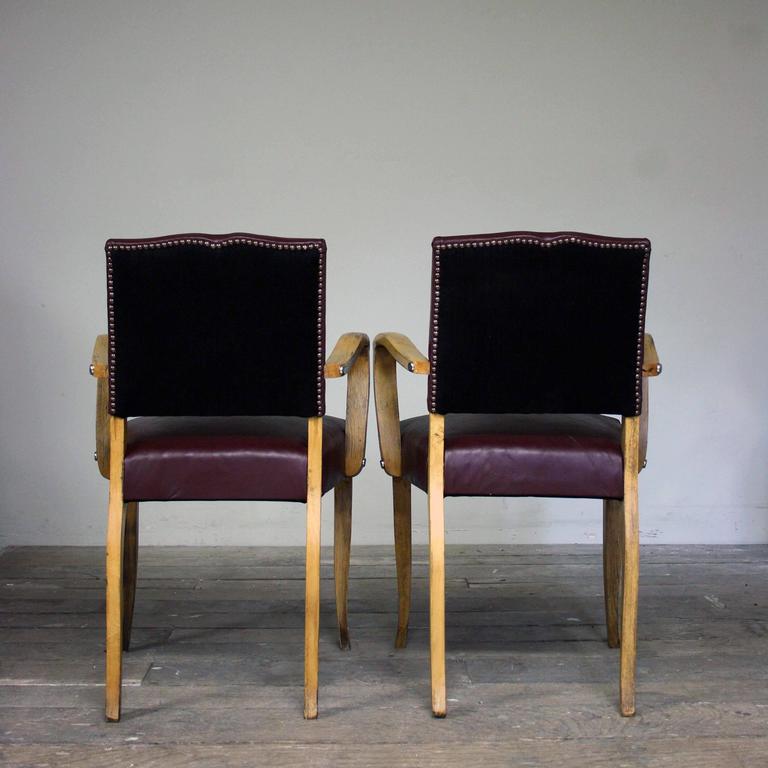 1930s Moustache Back Bridge Chairs at 1stDibs