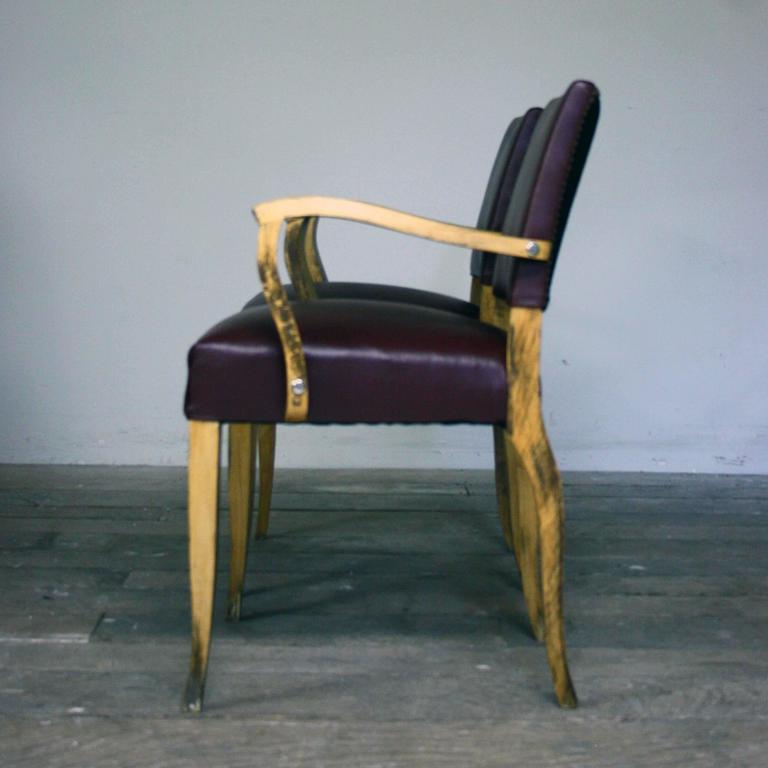 1930s Moustache Back Bridge Chairs at 1stDibs