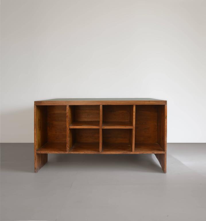 Pierre Jeanneret Office Desk with Visible for Chandigarh at 1stDibs