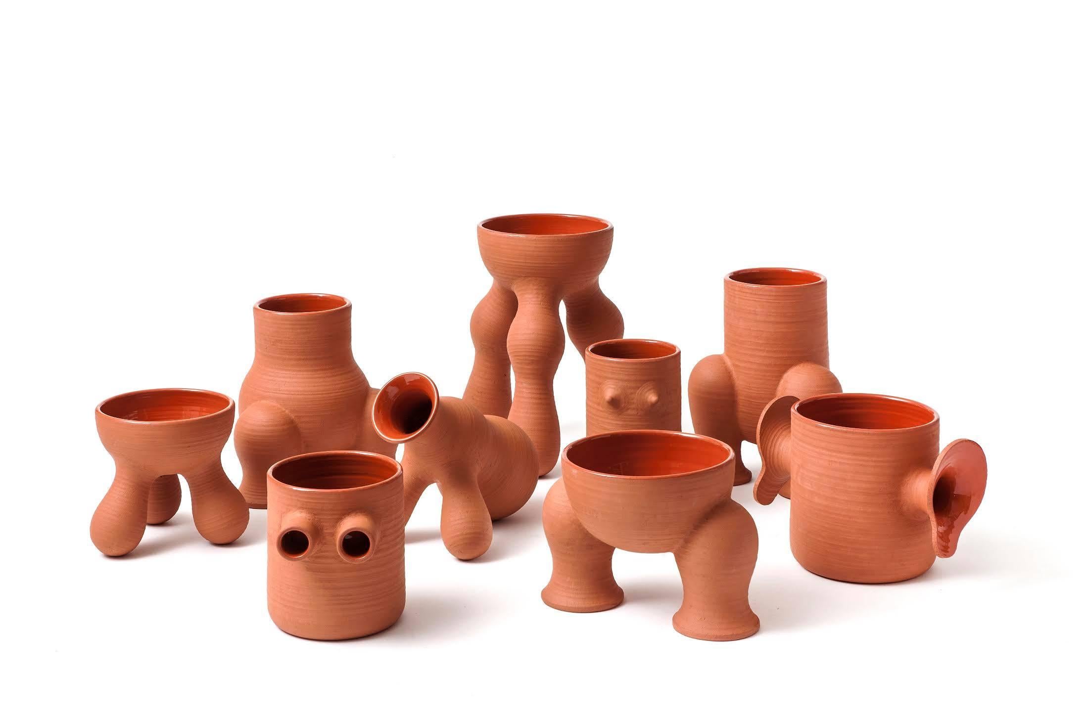 Contemporary Handthrown Ceramic Sculptural Pot by Danish Designer Ole ...
