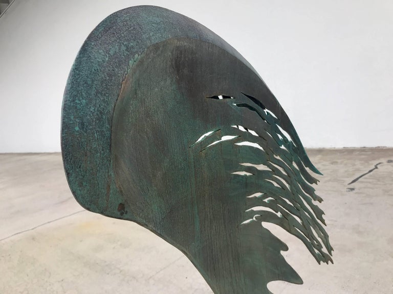 Midcentury Angel Wing Sculpture For Sale at 1stDibs