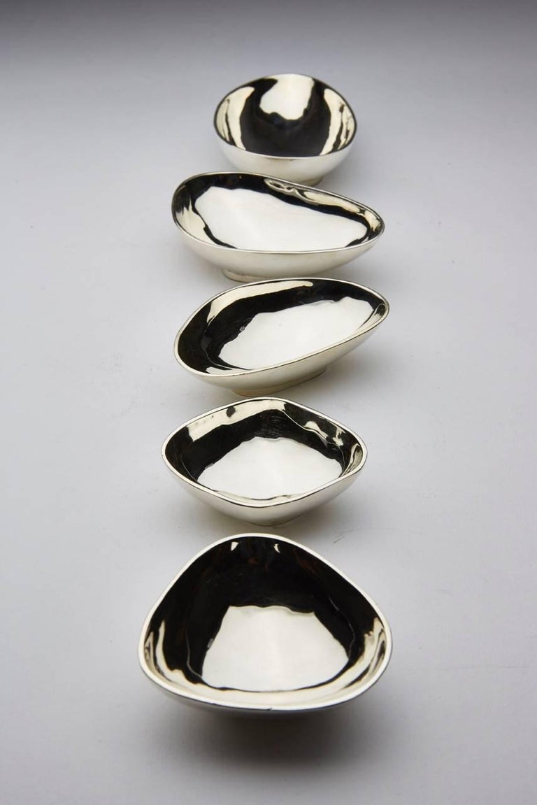 Decorative Cups, PEBBLES, Silver Plated by Reda Amalou Design, 2016 For ...