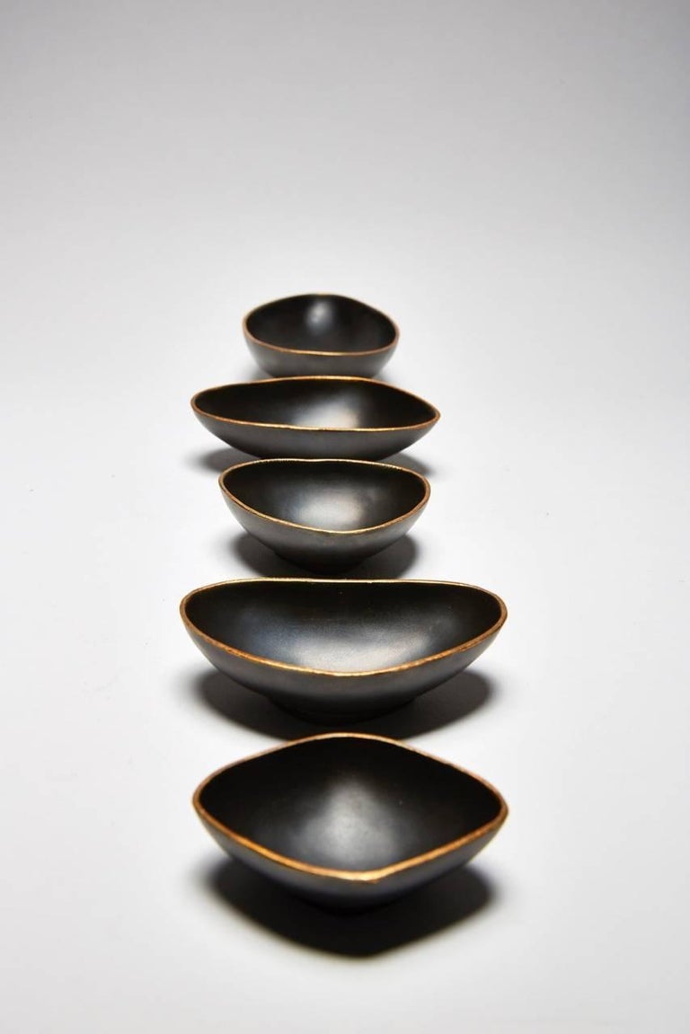 Decorative Cups, PEBBLES, Bronze and Gold by Reda Amalou Design, 2016 ...
