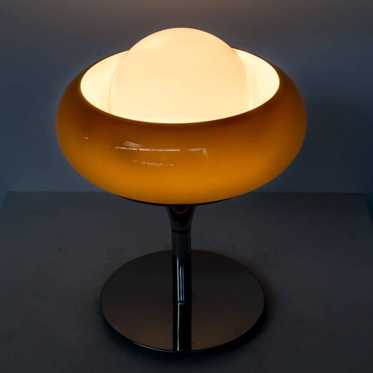 Mid-Century Table Lamp by Harvey Guzzini For Sale at 1stDibs