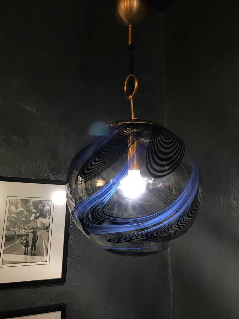 Mid-Century Modern Lino Tagliapietra Chandelier by La Murrina in Murano ...