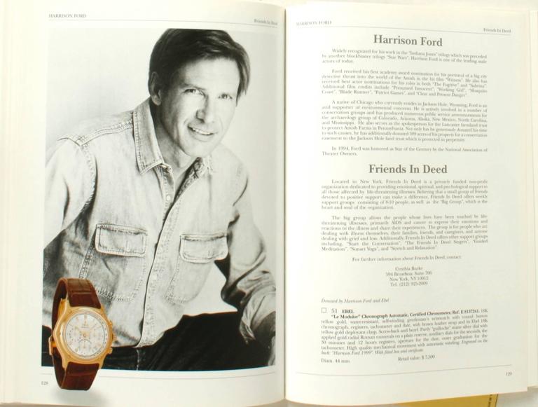 Catalogue from Famous Faces Watch Auction for Charity, 1999, President ...