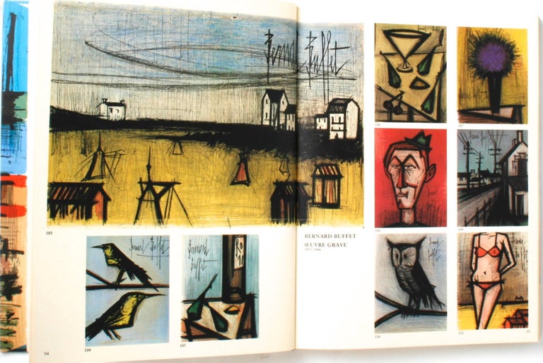 Bernard Buffet Lithographe, 1st Ed, With Two Original Lithographs at 1stDibs
