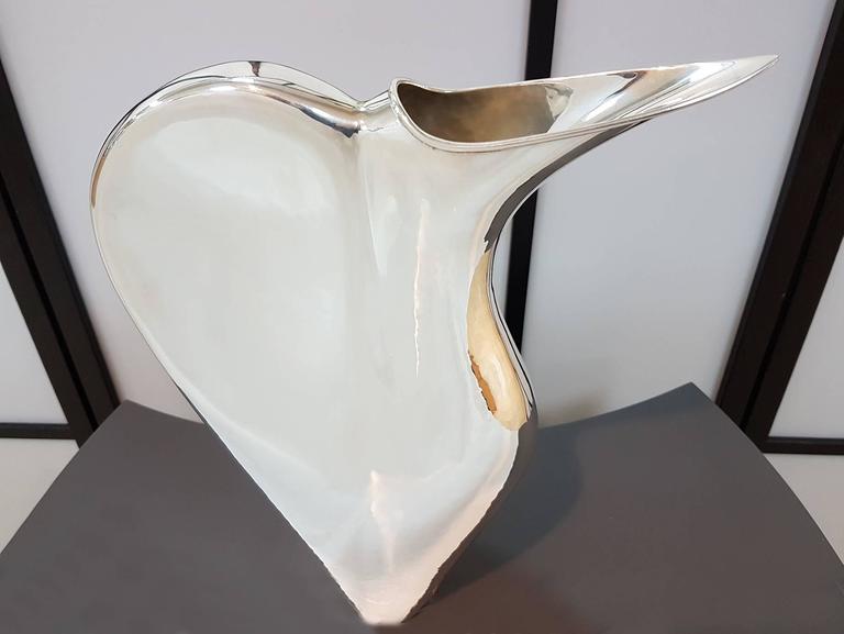 20th Century Italian Modern Silver Jug fully handmade. Made i Italy For ...