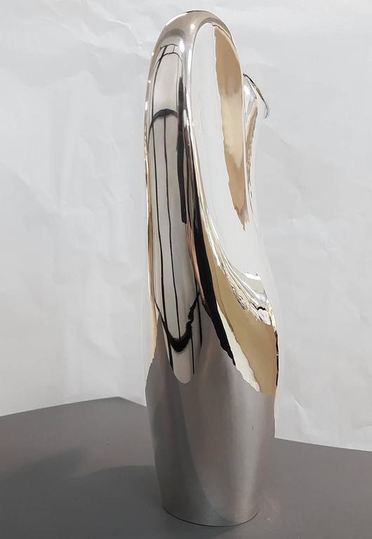 20th Century Italian Modern Silver Jug fully handmade. Made i Italy at ...