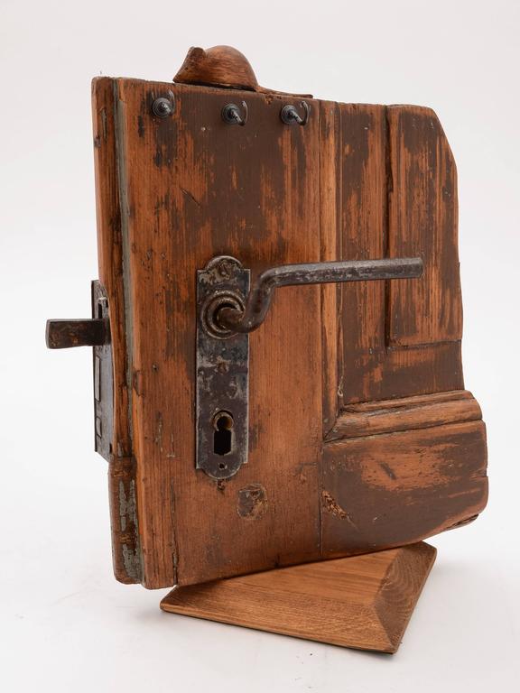 19th Century French Chateau Door Lock For Sale at 1stDibs
