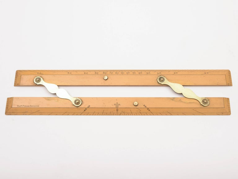 Captain Fields Improved Parallel Rule, circa 1920 For Sale at 1stDibs