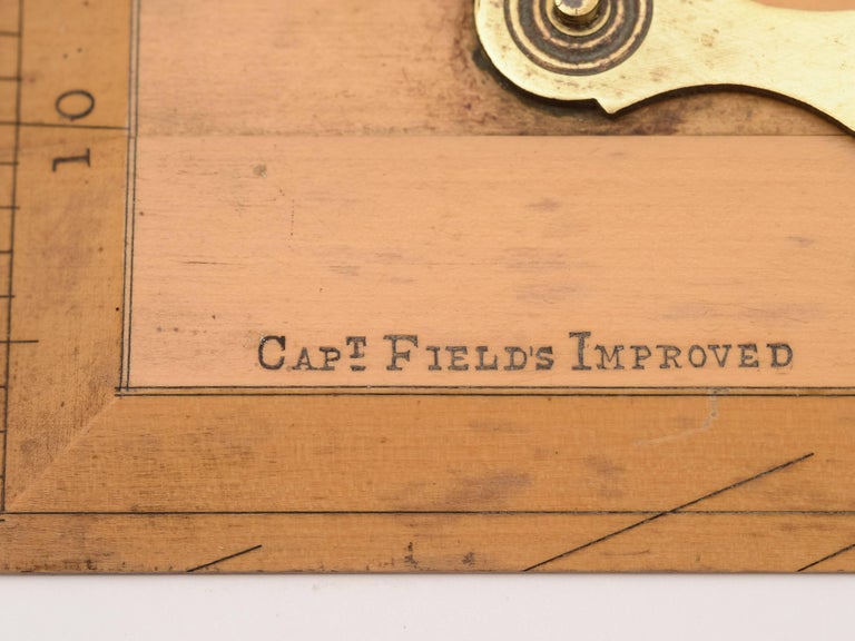 Captain Fields Improved Parallel Rule, circa 1920 For Sale at 1stDibs