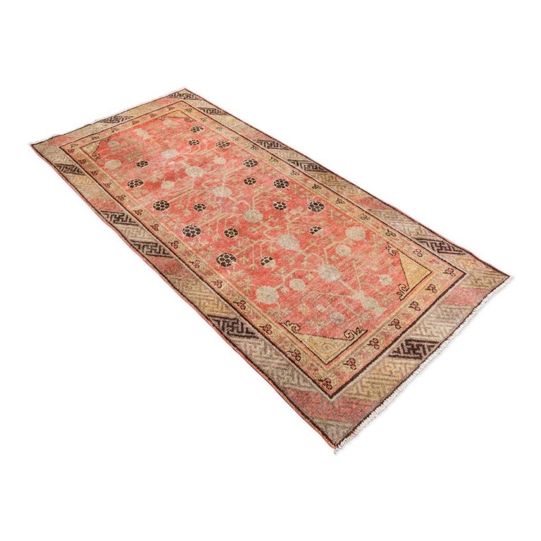 Samarkand Rug over Grenades Design, circa 1875 at 1stDibs