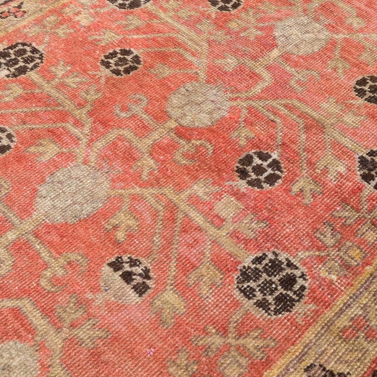 Samarkand Rug over Grenades Design, circa 1875 at 1stDibs